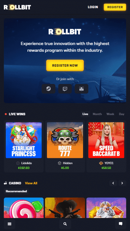 Rollbit Casino Review: KYC, Mirror, VPN, Support, Bonuses