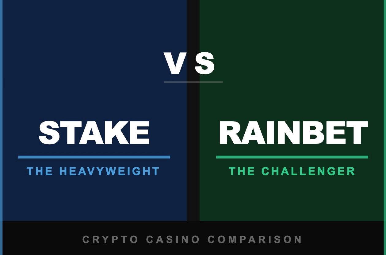 Rainbet vs Stake 2026: Full Crypto Casino Comparison